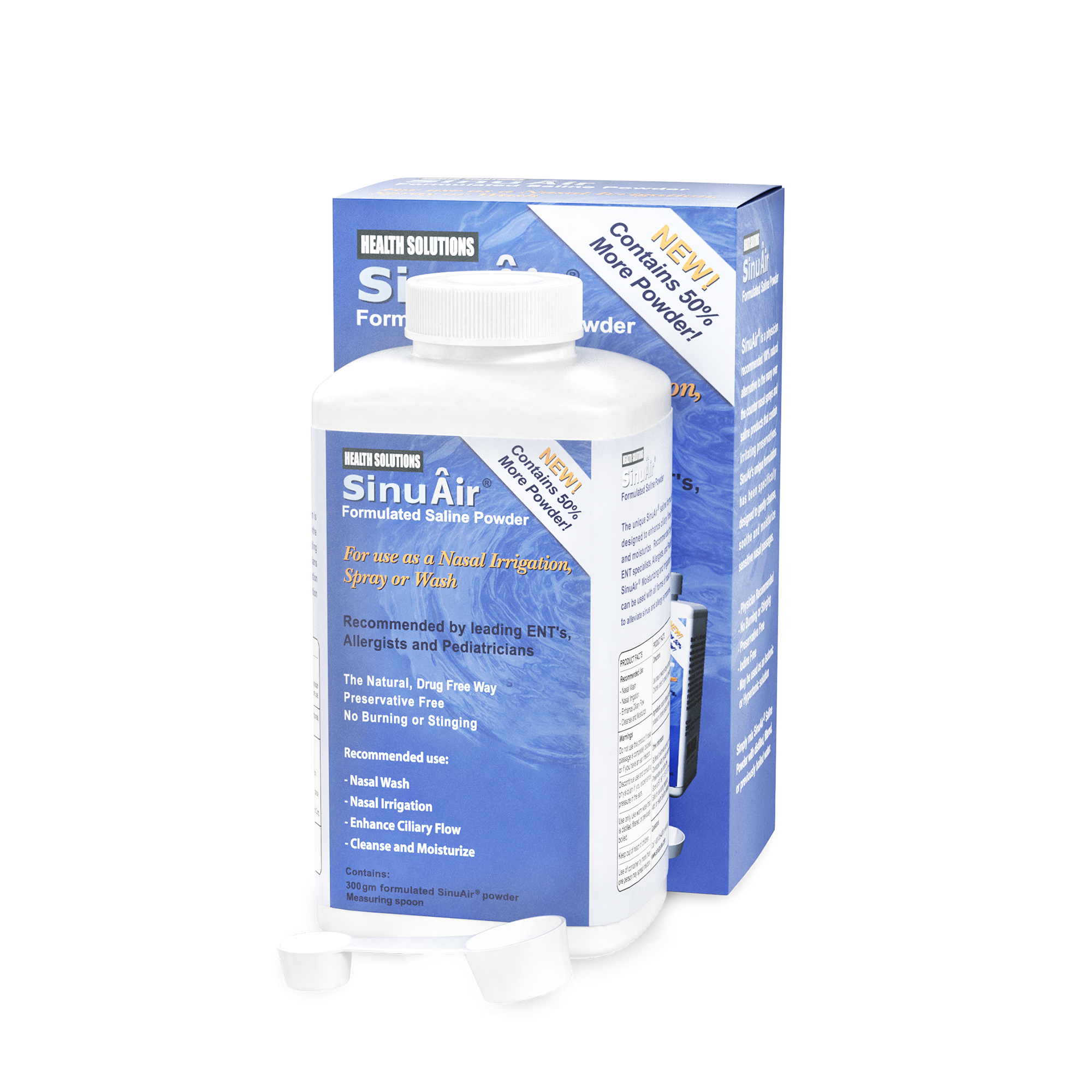 SinuAir – Sinus Rinse Formulated Saline Solution – SinuPulse